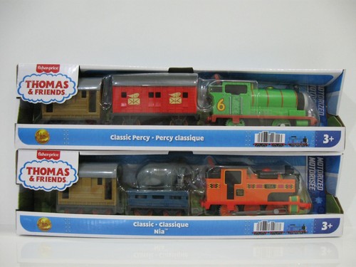 Thomas and Friends 80th Anniversary Classic Percy and Nia Motorized ...