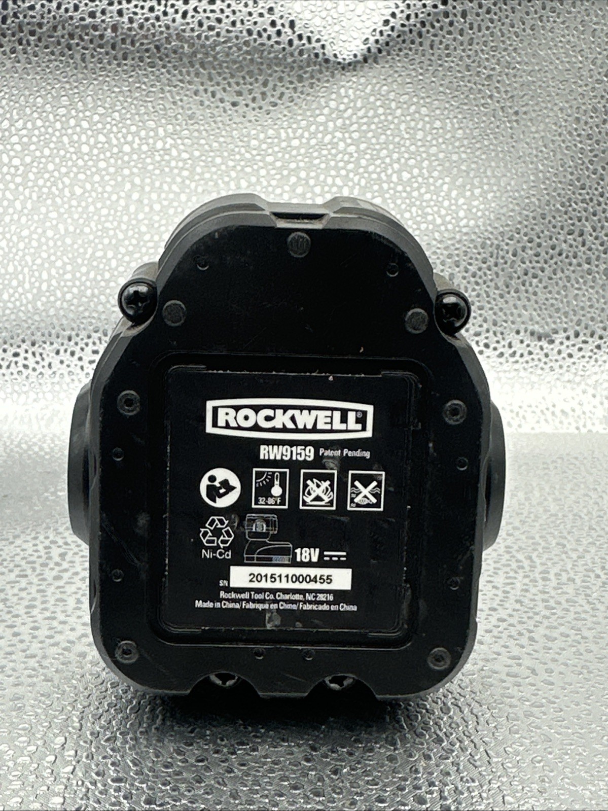 RW9159 Rockwell Power Station 12V Lithium Ion Class 2 Battery -tested ...