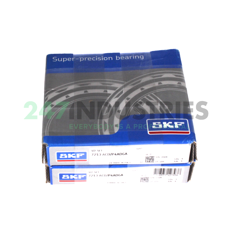 7213ACD/P4ADGA SKF 65 x 120 x 46 mm ANGULAR CONT. BALL SINGLE ROW | eBay