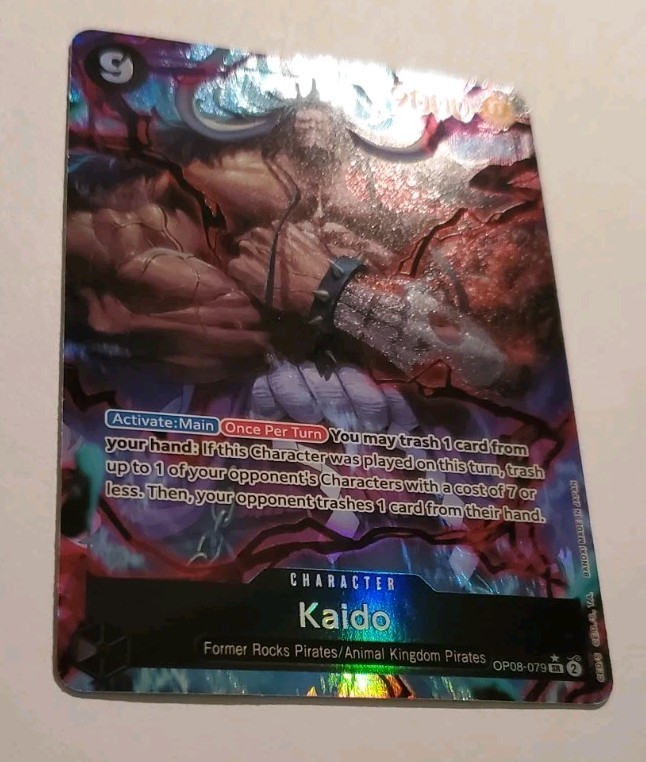 Kaido OP08-079 Alternative Art Parallel Two Legends One Piece, English ...