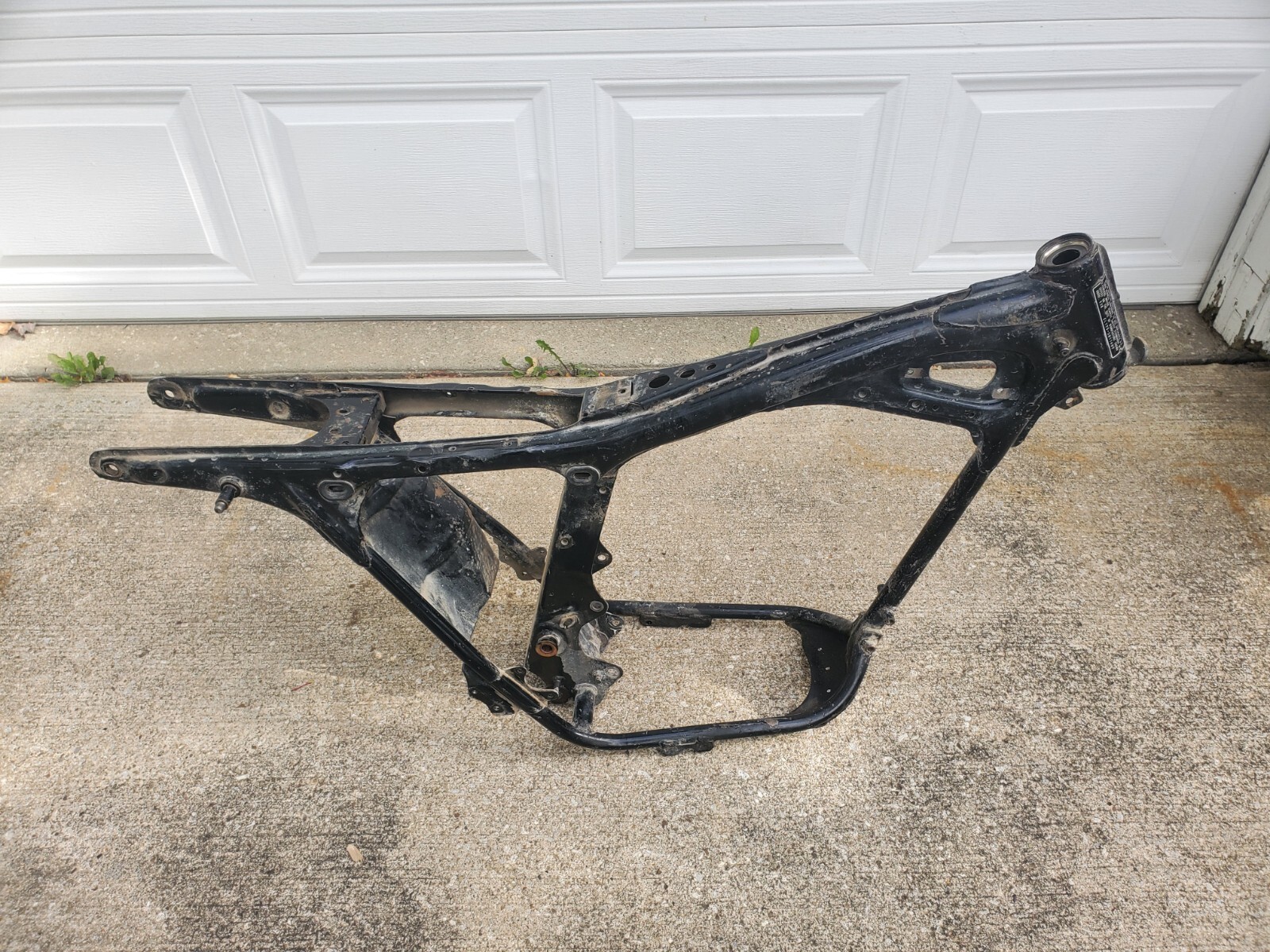 1971 HONDA CL175 CL 175 CB CB175 original COMPLETE MAIN FRAME CHASSIS ...