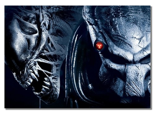 Alien Vs Predator Inspired By Movie Sci- Fi Fantasy Horror Cosmos Space ...