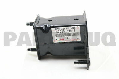 5202560011 Genuine Toyota EXTENSION SUB-ASSY, FRONT BUMPER, NO.2 RH ...
