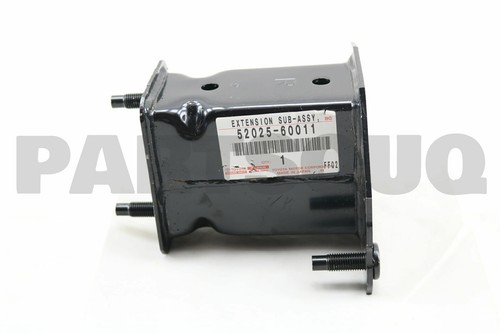 5202560011 Genuine Toyota EXTENSION SUB-ASSY, FRONT BUMPER, NO.2 RH ...