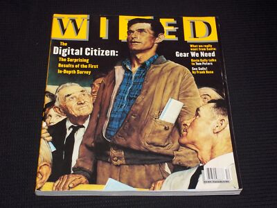 1997 DECEMBER WIRED MAGAZINE - THE DIGITAL CITIZEN NICE FRONT COVER - L ...
