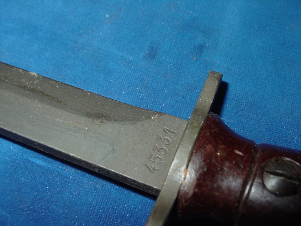 Original Military Surplus Bayonet & Scabbard Italian 1957 .. | eBay