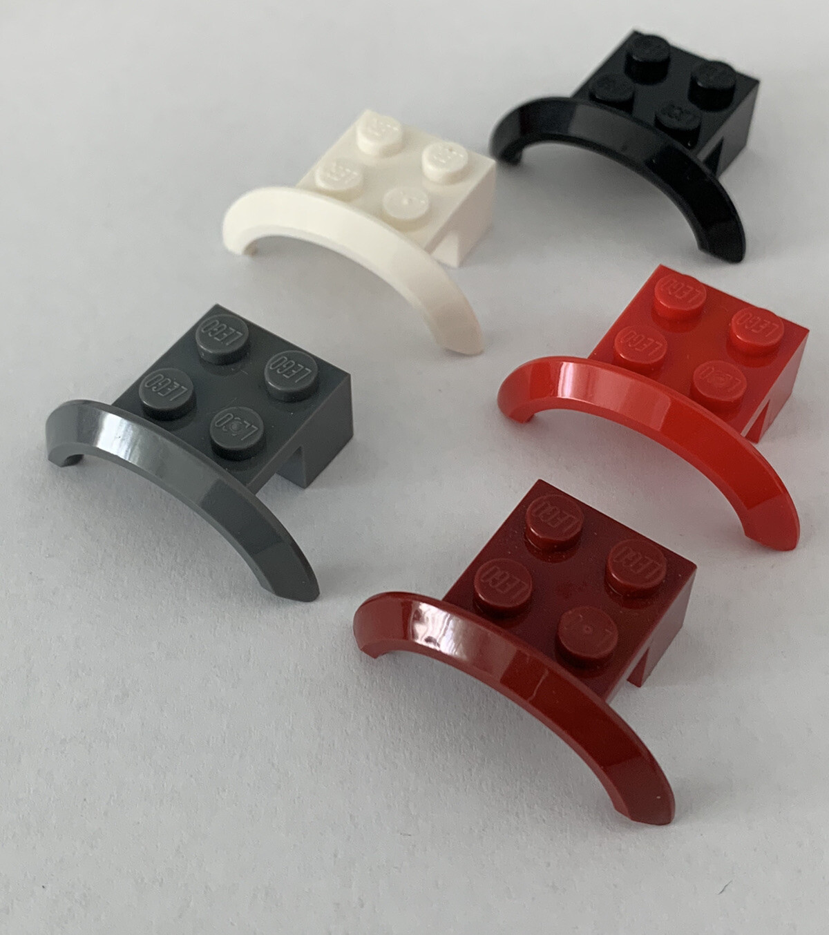 LEGO Parts 98282 (2pcs) Vehicle Mudguard 4 x 2 1/2 x 1 Pick Color | eBay