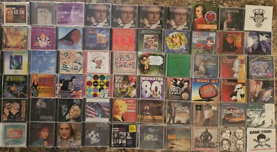 Mixed CD Music Lot 225+ 80s 90s Rock / Pop Classical Country Christmas ...