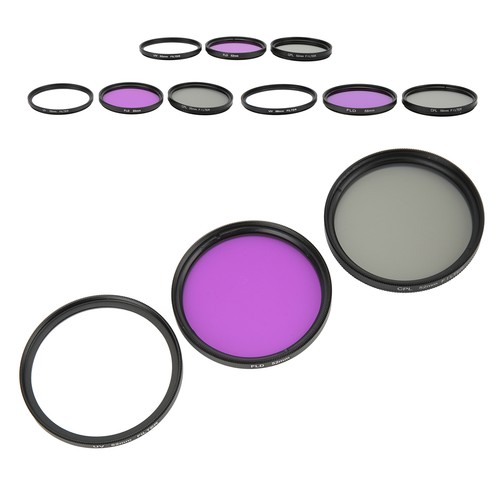3pcs/set Multi Coated Lens Filter Kit UV CPL FLD Lens Filter Set For ...