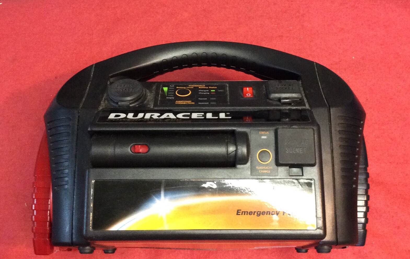 Duracell Powerpack 300 Jump Starter, Air Compressor ,emergency Power # ...