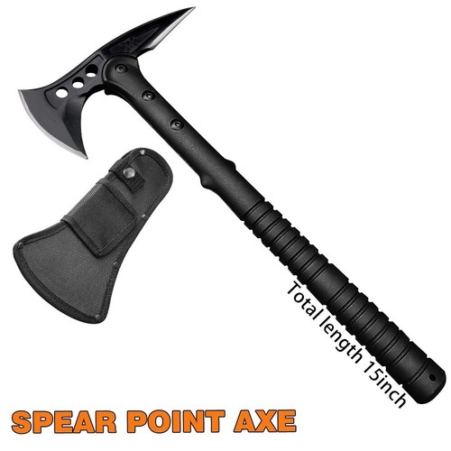 Tactical Tomahawk Combat Hatchet Zombie Axe Weapon Self Defense War ...