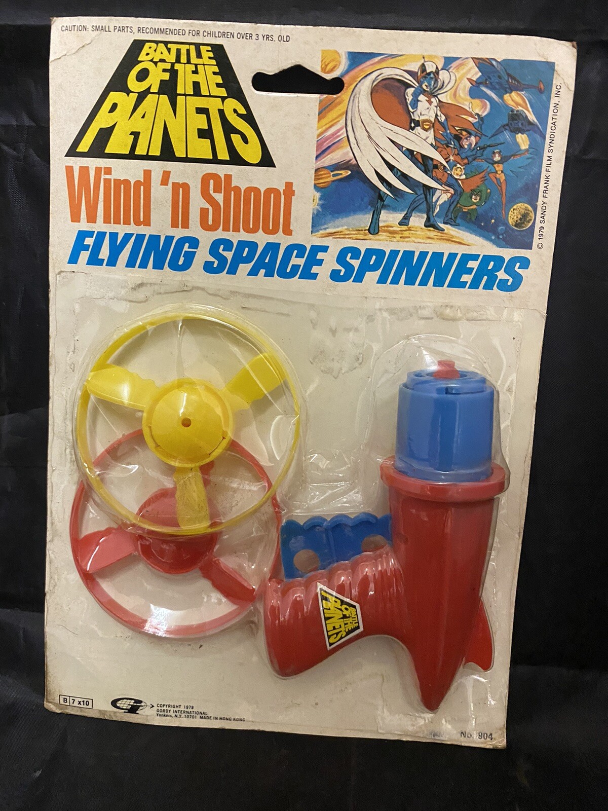 1979 Vintage Gordy Battle of the Planets Flying Saucer Gun | eBay