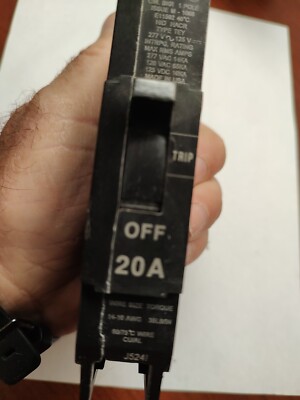 NEW General Electric 20 Amp 1 Pole Circuit Breakers - E11592 SWD HID ...