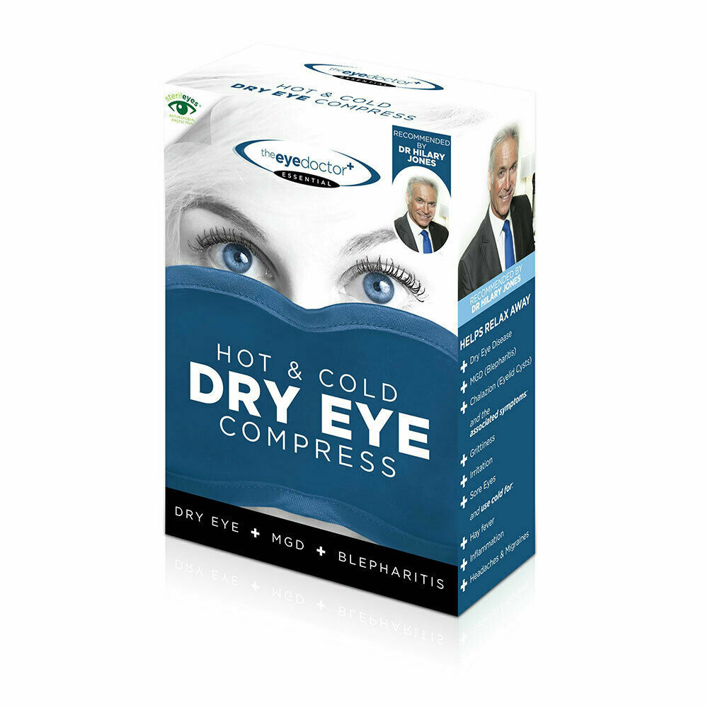 The Eye Doctor Essential Dry Eye Compress Mask for Dry Eye, Blepharitis ...
