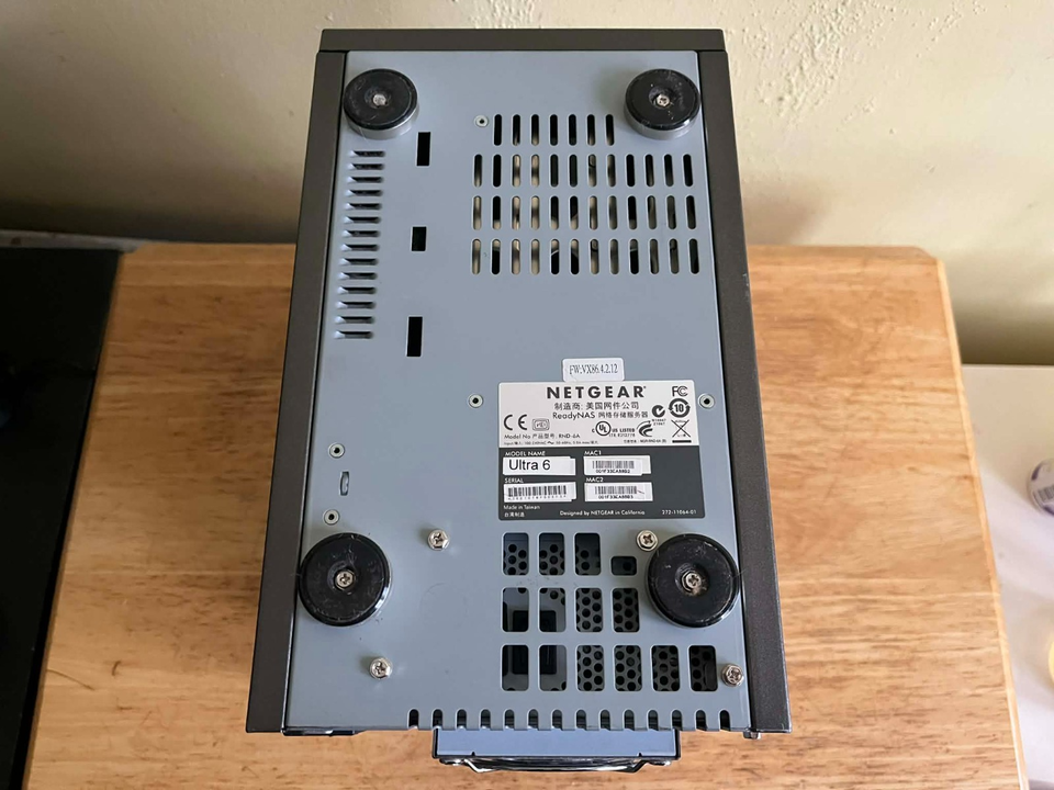 Netgear ReadyNAS RND-6A, ReadyNAS Ultra 6 RNDU6000 series with power ...