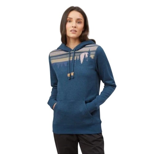 Ten Tree Retro Juniper Moonlit Ocean Heather Mountain Hoodie, size ...