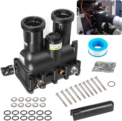 for Pentair 77707-0016 MasterTemp/Max-E-Therm 400 Manifold Kit Pool Spa ...