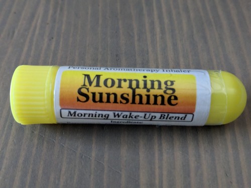 MORNING SUNSHINE- Essential Oil Personal Aromatherapy Inhaler- MORNING ...