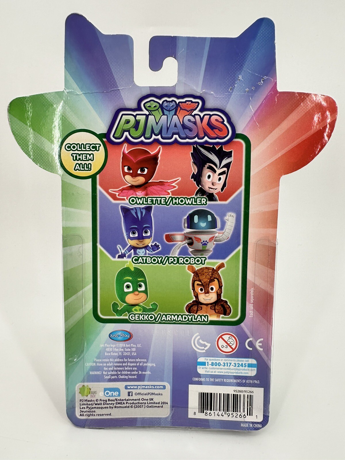 PJ Masks Armadylan & Gekko 2 Pack Action Figure 3.75" Just Play ...