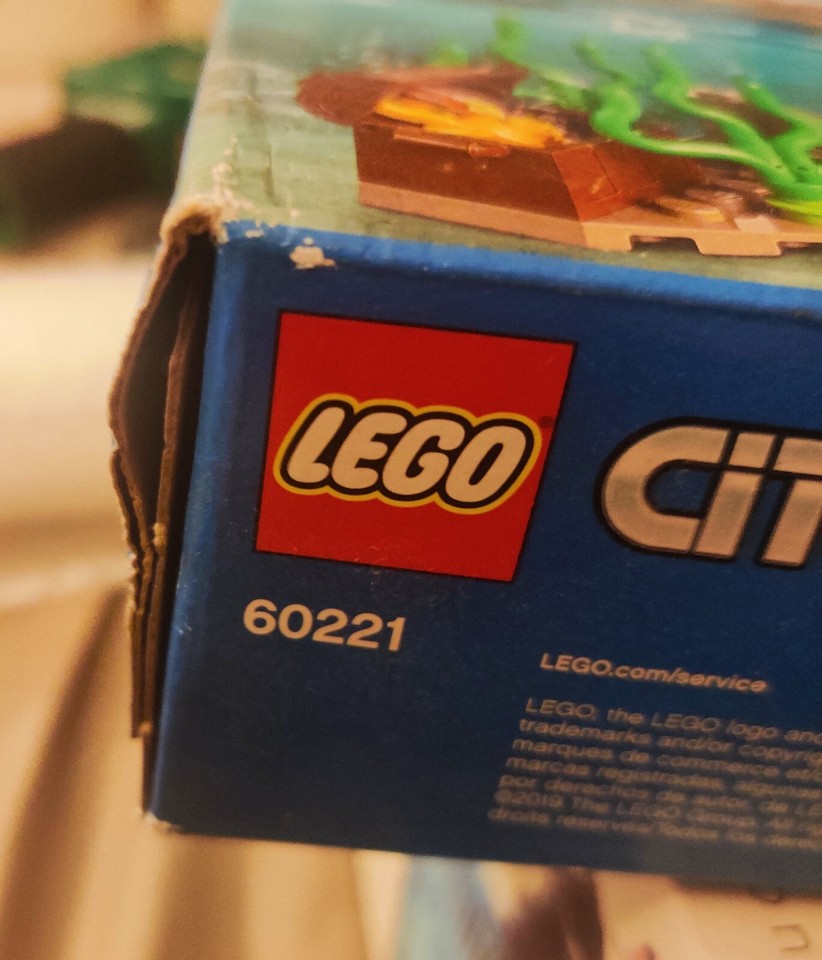 LEGO City Great Vehicles Diving Yacht 60221 Building Kit 148 Pieces New ...