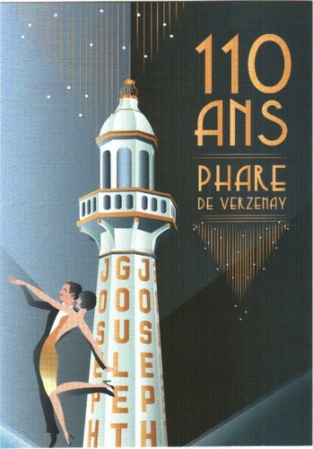 CPM 51 Verzenay - 110 ans du Phare Joseph Goulet 1909-2019. Le Phare en ...