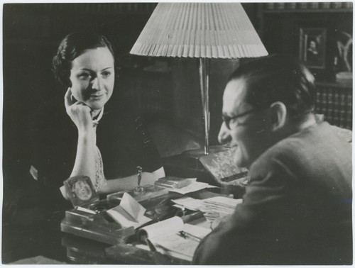 Magda Fontanges, actrice et journaliste. Maîtresse Mussolini ...