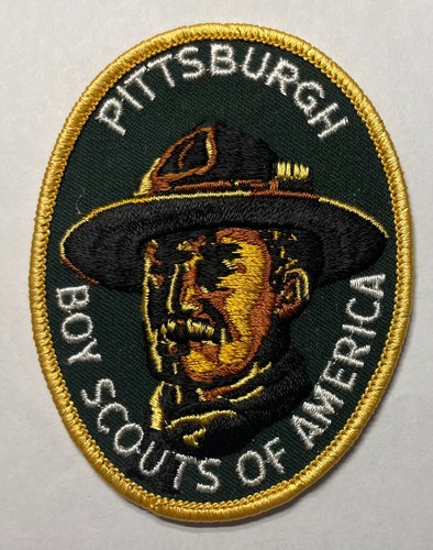 Baden Powell oval patch; Pittsburgh, Boy Scouts of America | eBay