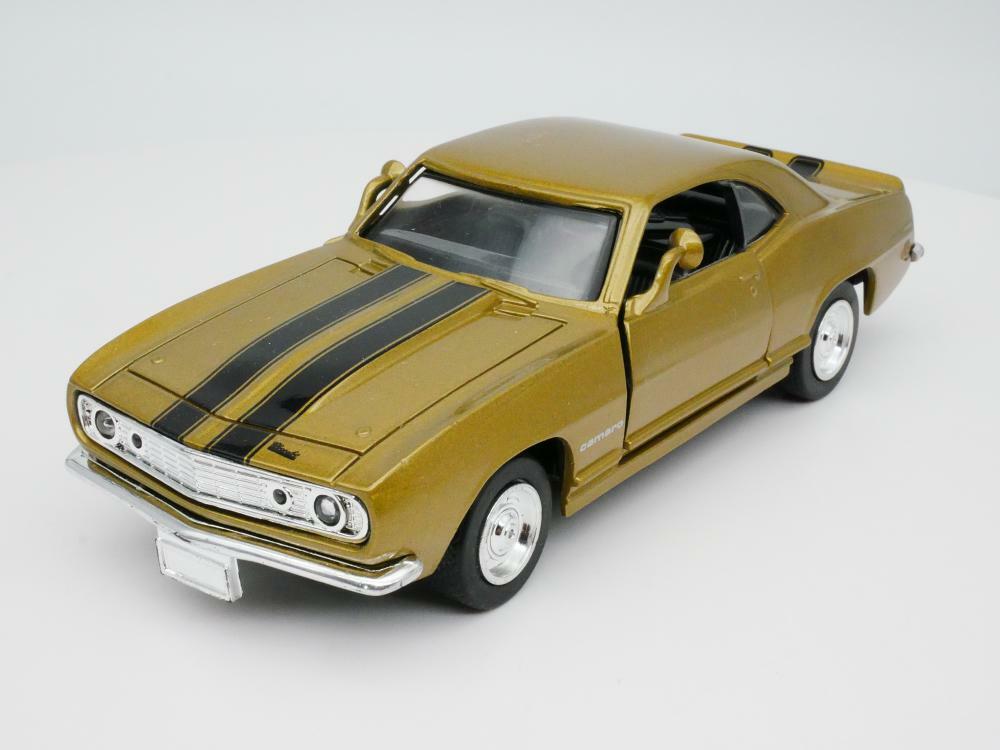 1967 CHEVROLET CAMARO ASH GOLD POLY Z-28 1:32 SCALE COLLECTOR DIECAST ...