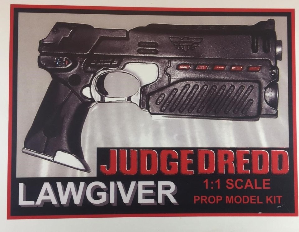 Judge Dredd Lawgiver Pistol Resin Prop Replica Model Kit | eBay