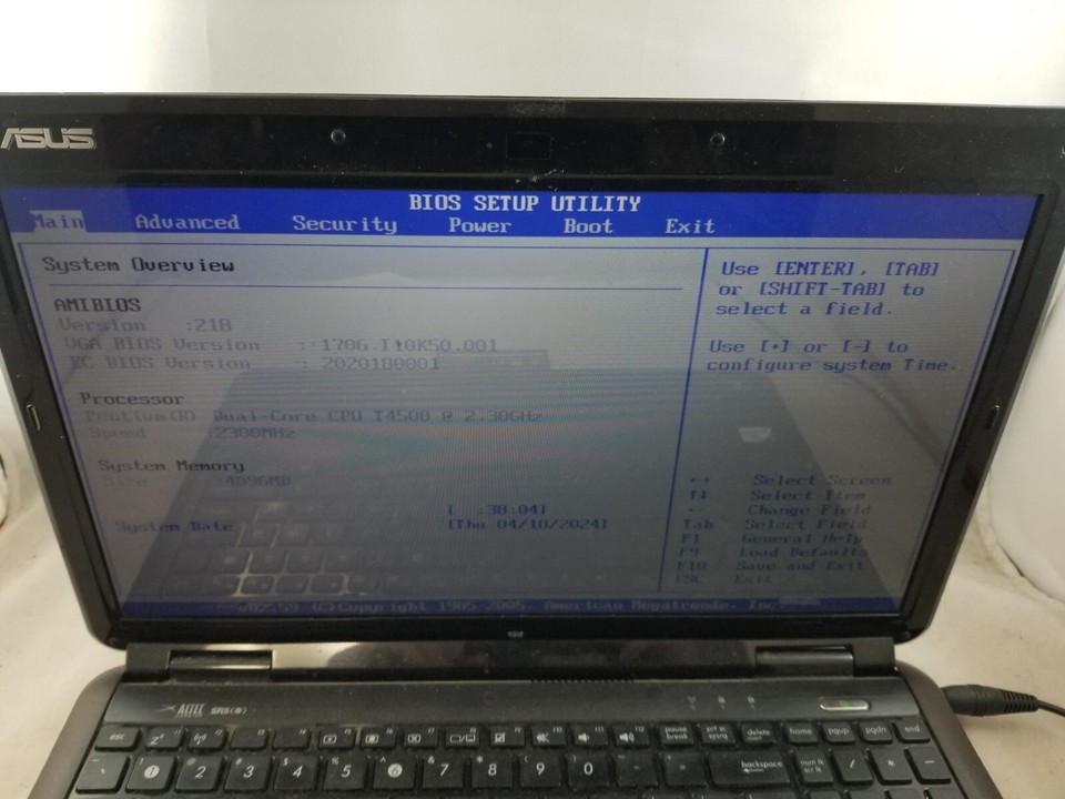 ASUS K50I 15.5" Laptop Intel Pentium Dual-Core 2.3GHz 4GB 320GB HDD No OS | eBay