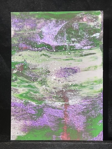 Original ACEO The Eternal Valley Medium Acrylic on Paper Signed by ...