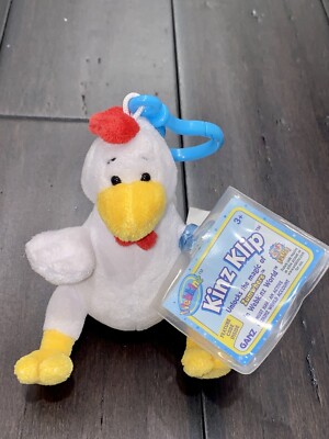 Webkinz Kinz Clip Chicken With Code Plush Doll Keychain B51-L Rooster ...