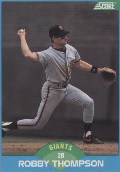 1989 Score - #172 Robby Thompson for sale online | eBay