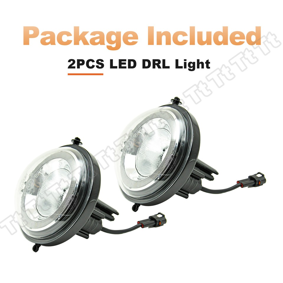 For Mini Cooper R55 R56 R57 R58 R59 R60 LED DRL Fog Lights Daytime ...
