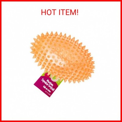Gnawsome™ 4.5” Spiky Squeaker Football Dog Toy - Large, Cleans Teeth ...