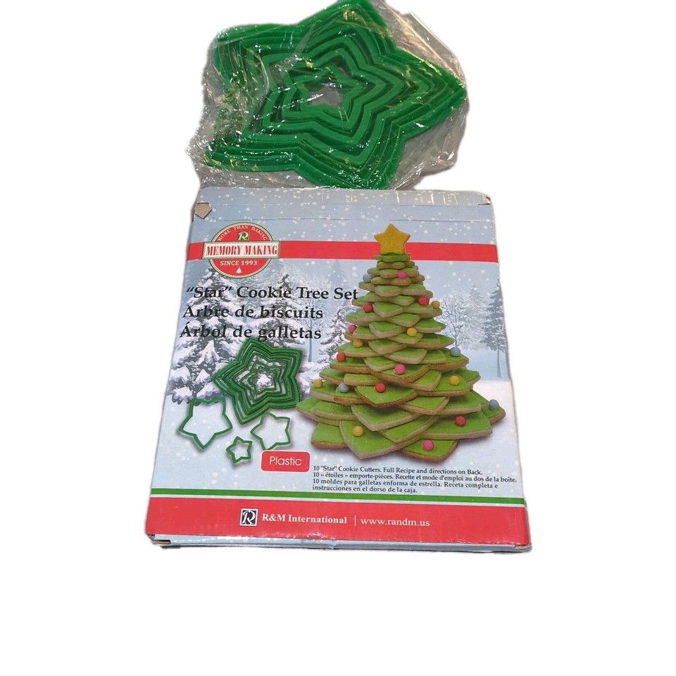 "Star" Cookie Tree Set Christmas Memory Making Biscuit Cutters | eBay UK