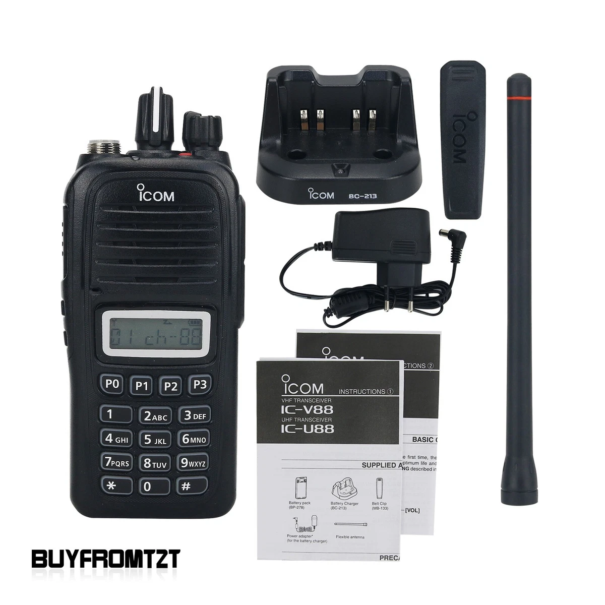 Icom IC-V88 - Two-Way Radio for Enhanced Communication and Connectivity ...