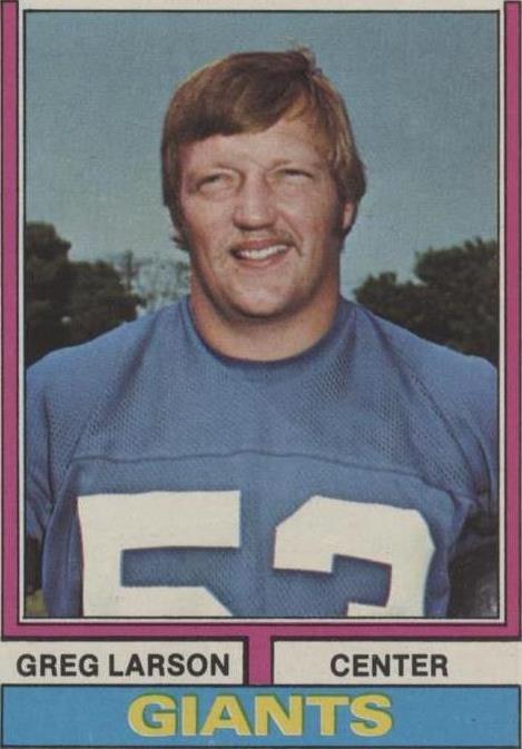 1974 Topps Greg Larson #51 for sale | eBay