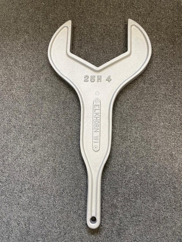 NEW --- 25H-4 Tri Clover Aluminum 4" Dairy Wrench 18-3/4" Long --- NEW ...