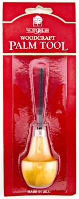 Vintage Walnut Hollow 9/16" Straight Gouge Made in USA Woodcraft Palm ...