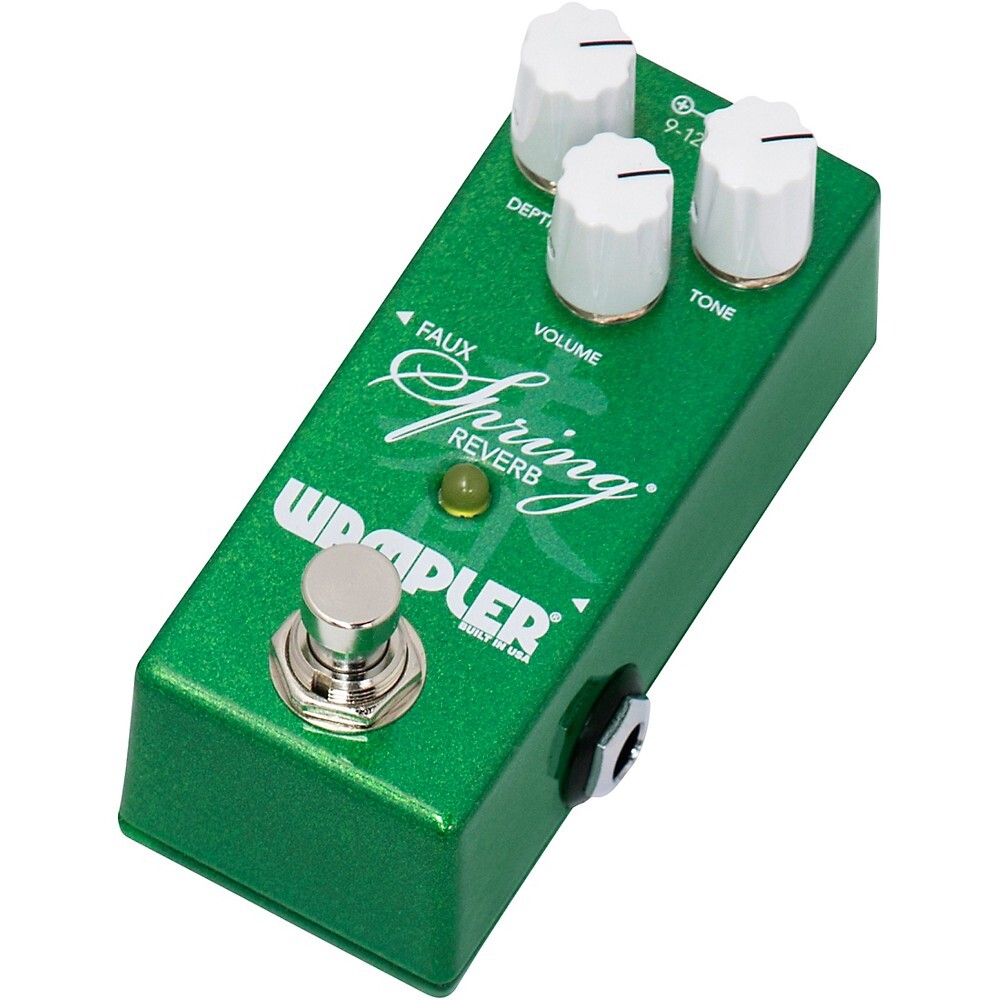 Wampler Mini Faux Spring Reverb Guitar Effects Pedal - Green for sale ...