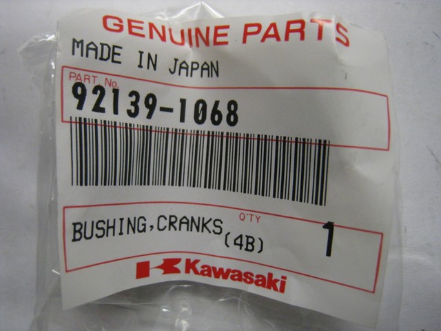 92139-1068 Kawasaki Bushing Crankshaft Blue 921391068 Genuine OEM Part ...