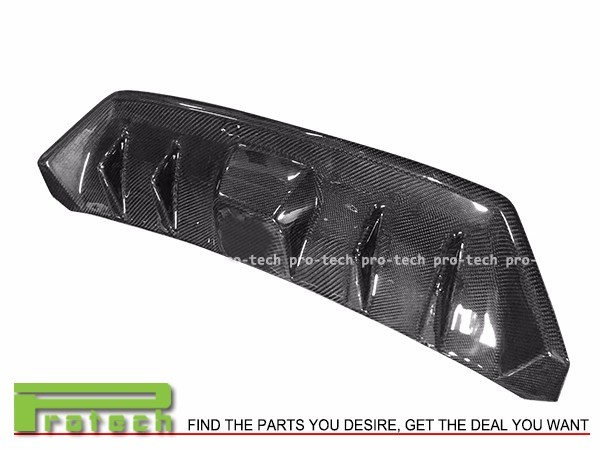 JPM F-Sport Carbon Rear Bumper Diffuser Lip For 2015-2016 LEXUS RC200t ...