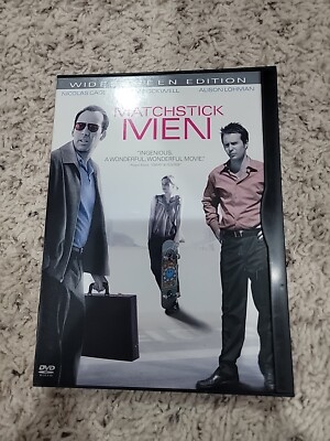 Matchstick Men (Snap Case DVD, 2004, Widescreen) 85392467723| eBay