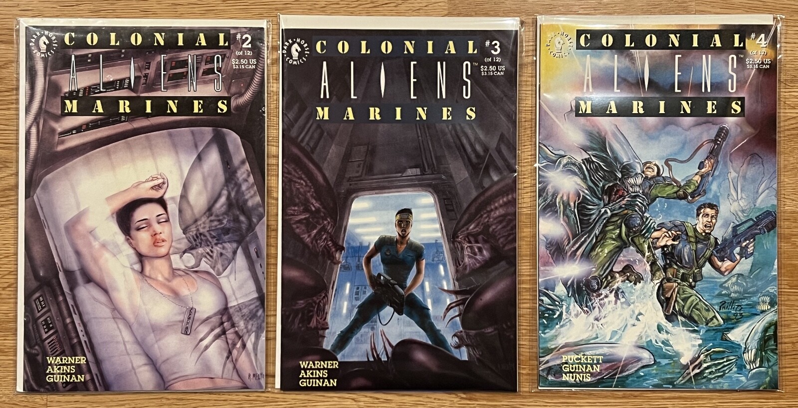 Dark Horse Comics ALIENS Colonial Marines #2,3,4 of 12 - Sealed, Mint ...