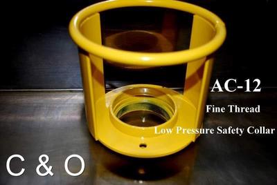 GRIFTAN ACETYLENE CYLINDER SAFETY CAP AC-12 FINE THREAD - DOT OSHA MSHA ...