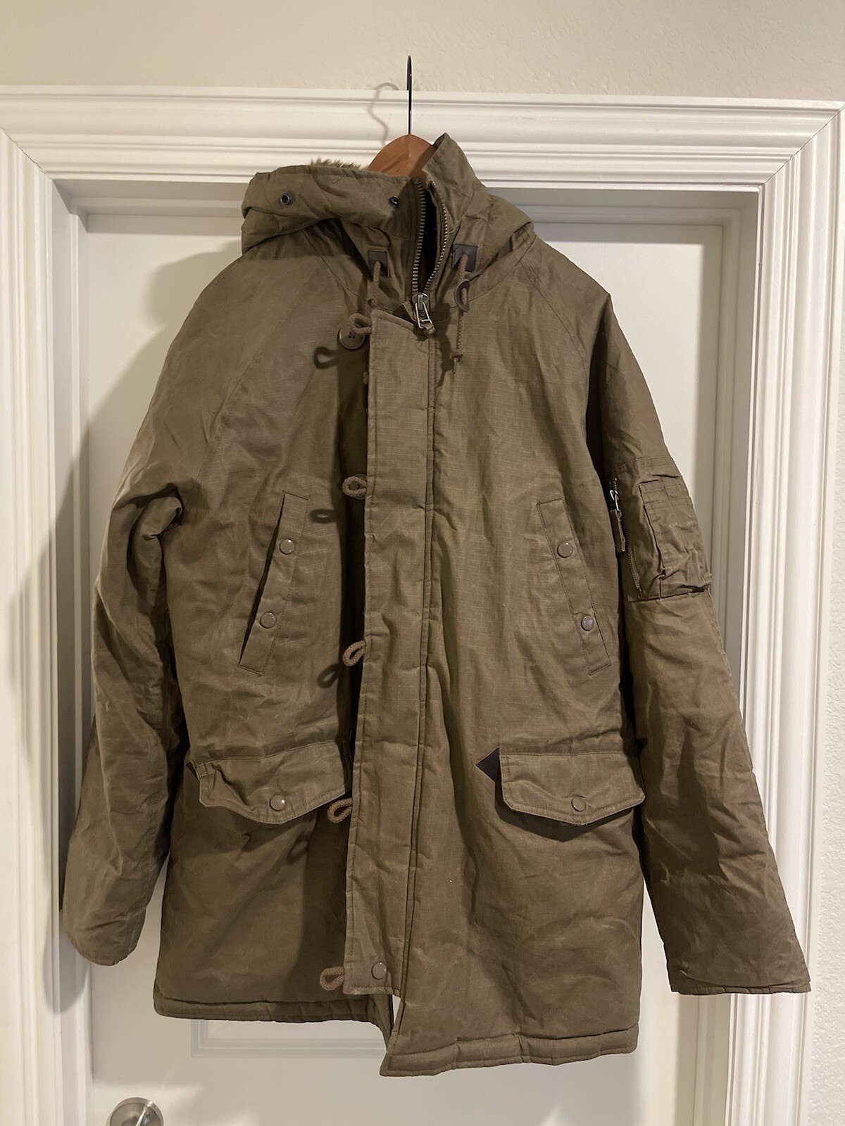 Alpha Industries Military Parka Jacket MIL/A-37920 - Gem