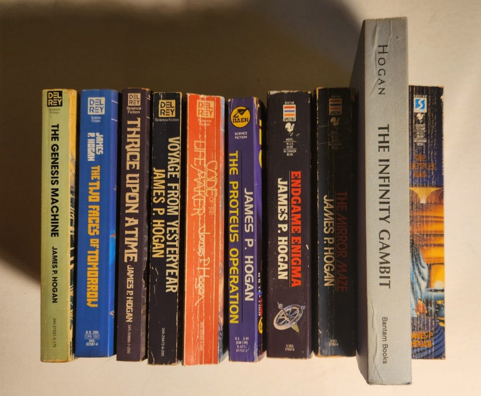 James P Hogan - Paperback Lot of 10 Science Fiction books | eBay