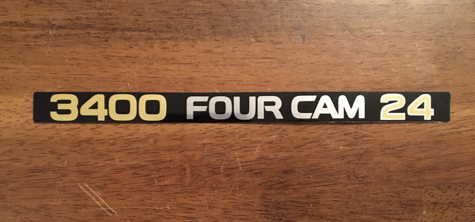 TOYOTA 3400 5VZ-FE Engine Name Sticker / Decal OEM GENUINE ...