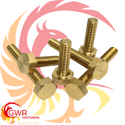 6BA Hexagon Bolts - Brass Screws 6 BA - 10 Pack | eBay